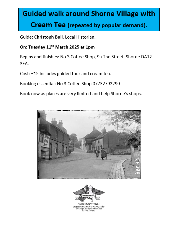 Guided Walk around Shorne Village with Cream Tea