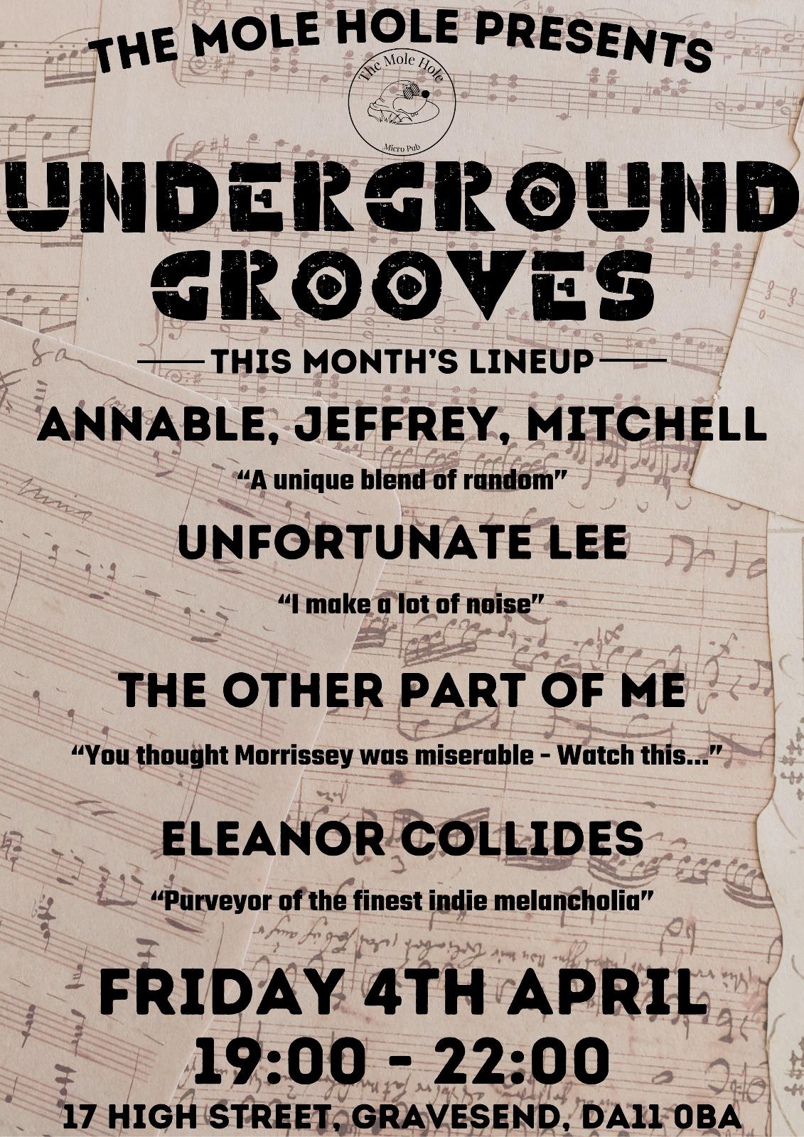 Underground Grooves at The Mole Hole
