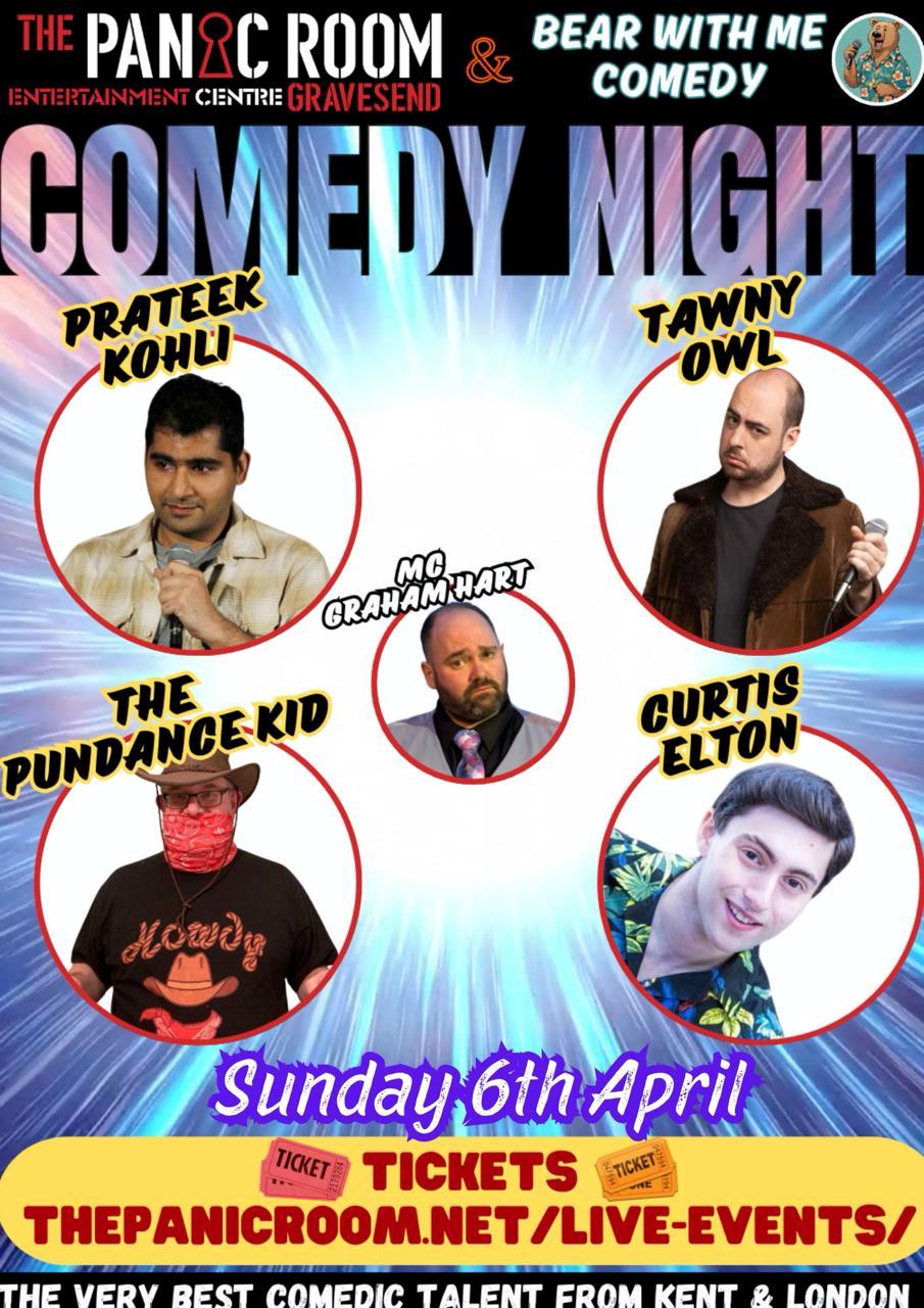 Comedy Night - The Panic Room Entertainment Centre