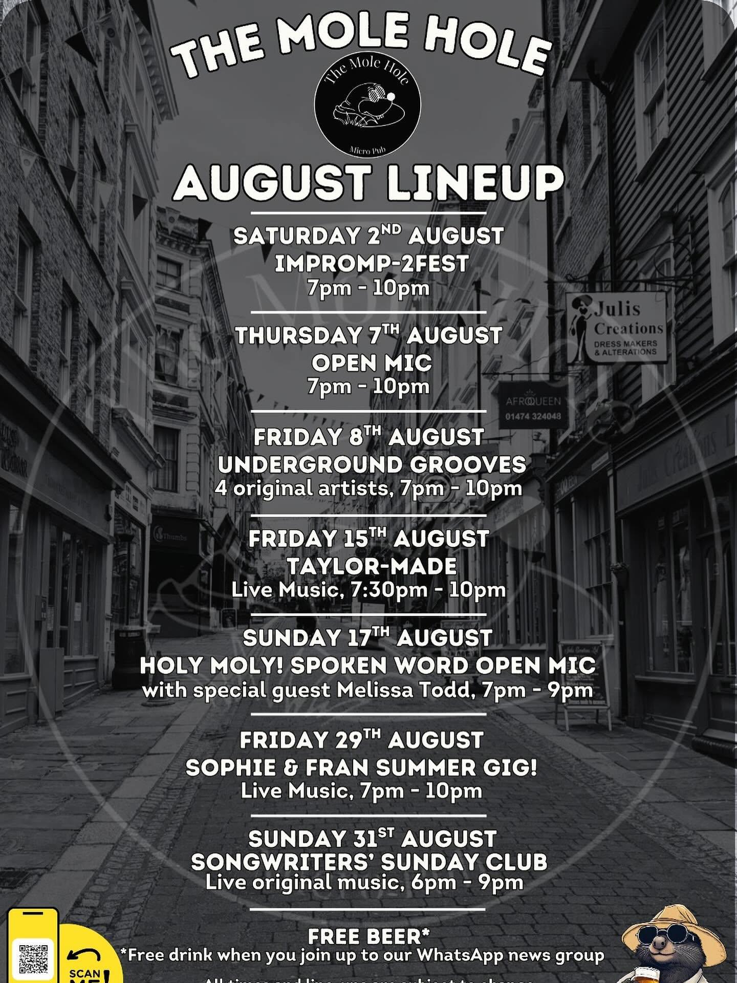 The Mole Hole - Songwriters' Sunday Club