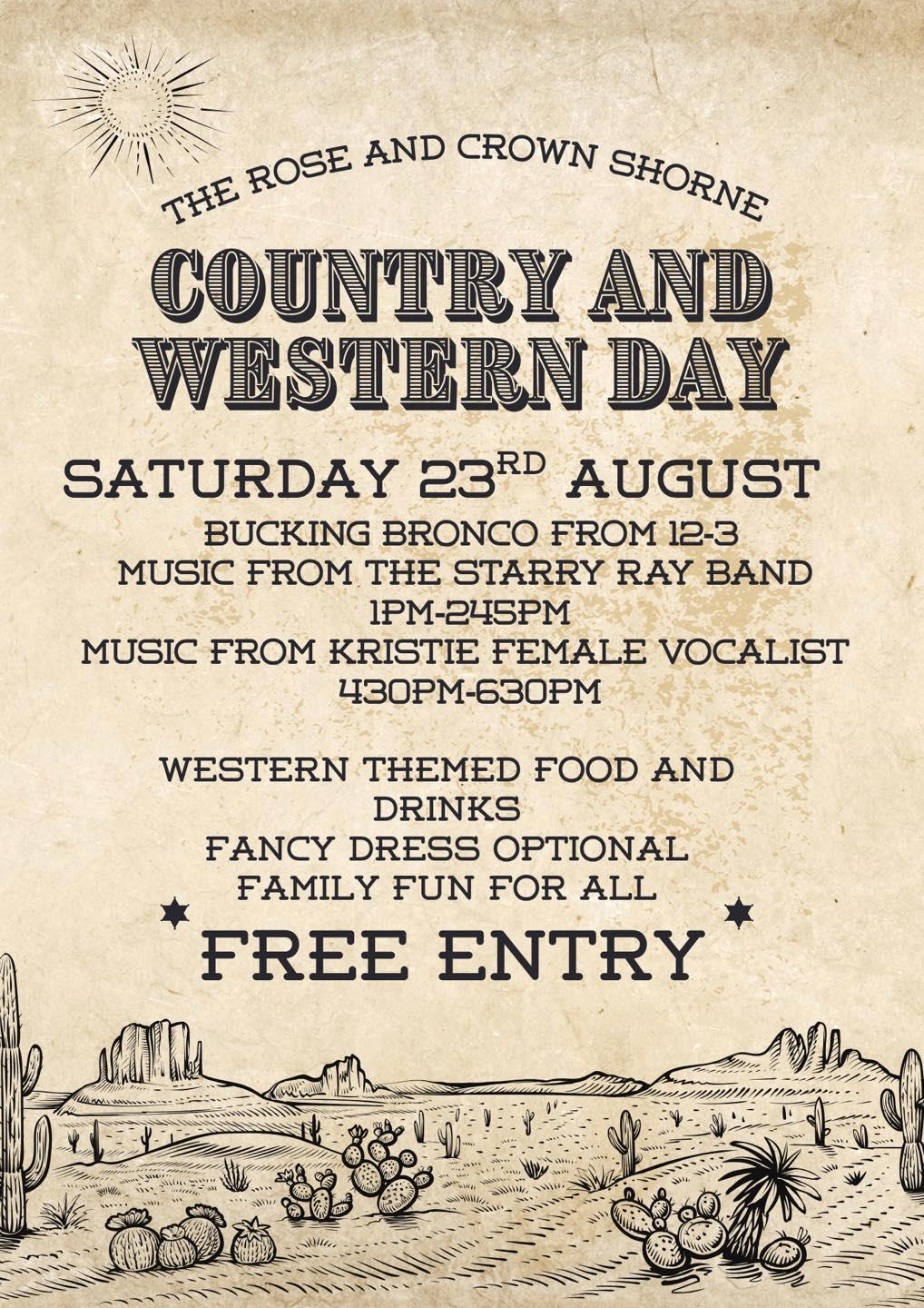 Country and Western Day